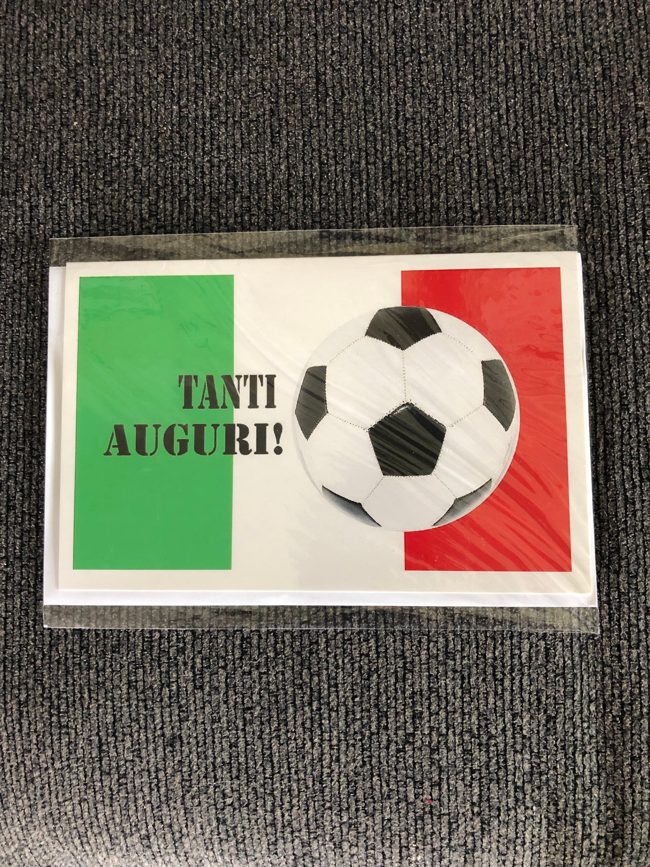 Tanti Auguri Calcio - Italian Birthday | Cerami Disegni